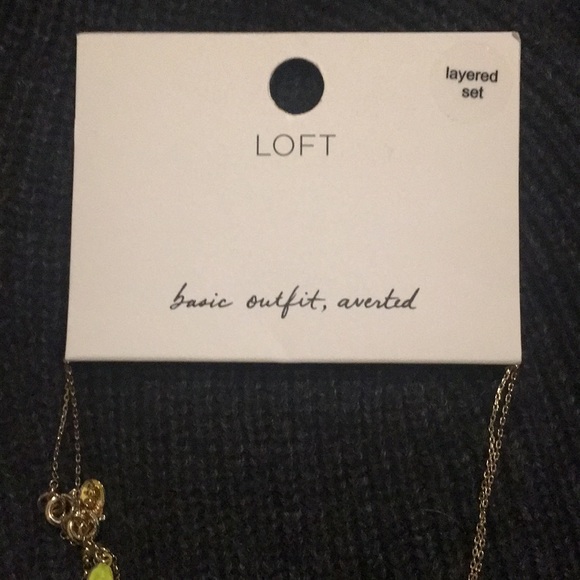 LOFT | Jewelry | Nwt Layered Necklace | Poshmark